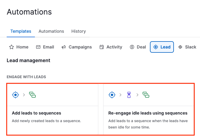 Sequences: automatic enrollment using Automations - Knowledge Base | Pipedrive